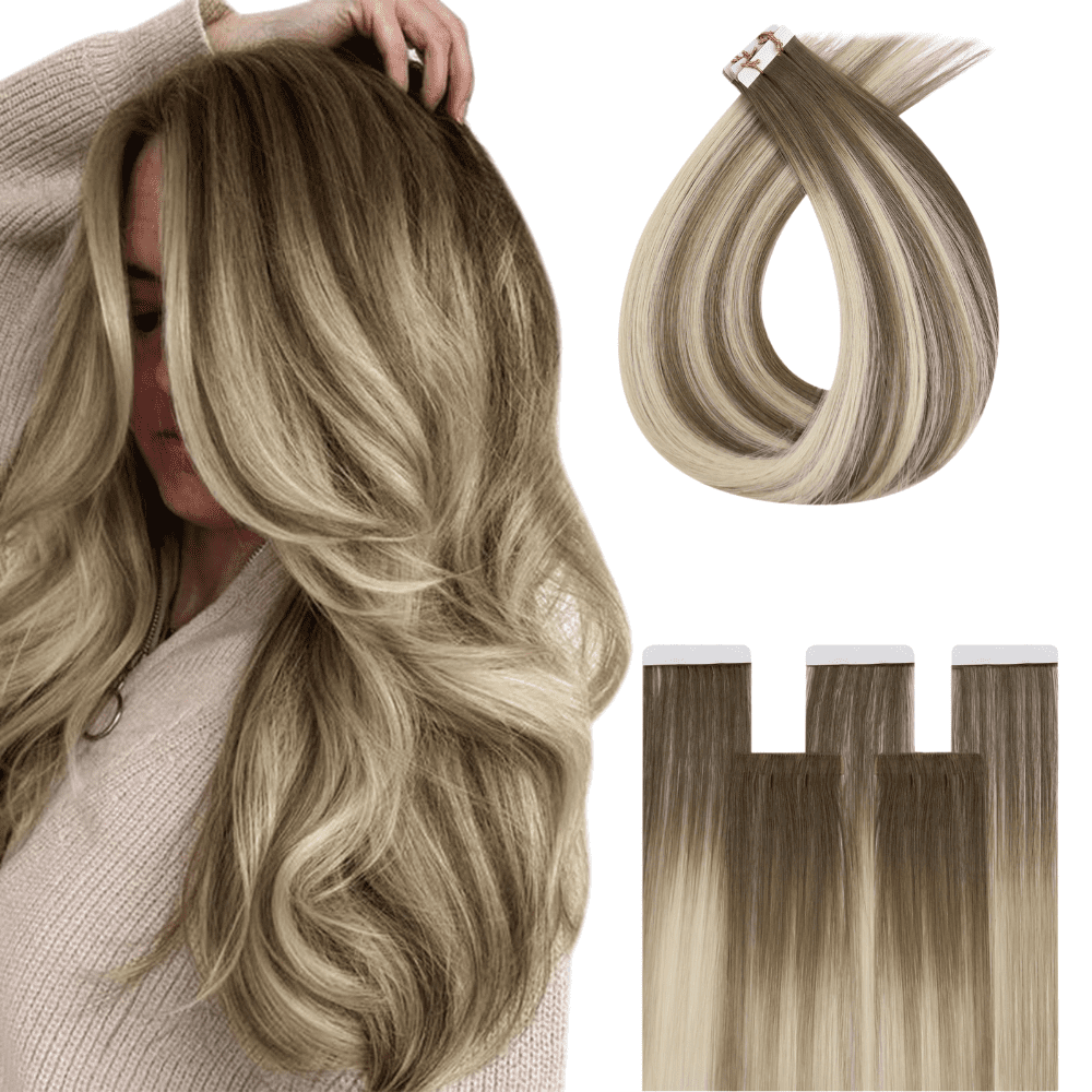 All Tape in Hair Extensions – Full Shine Professional